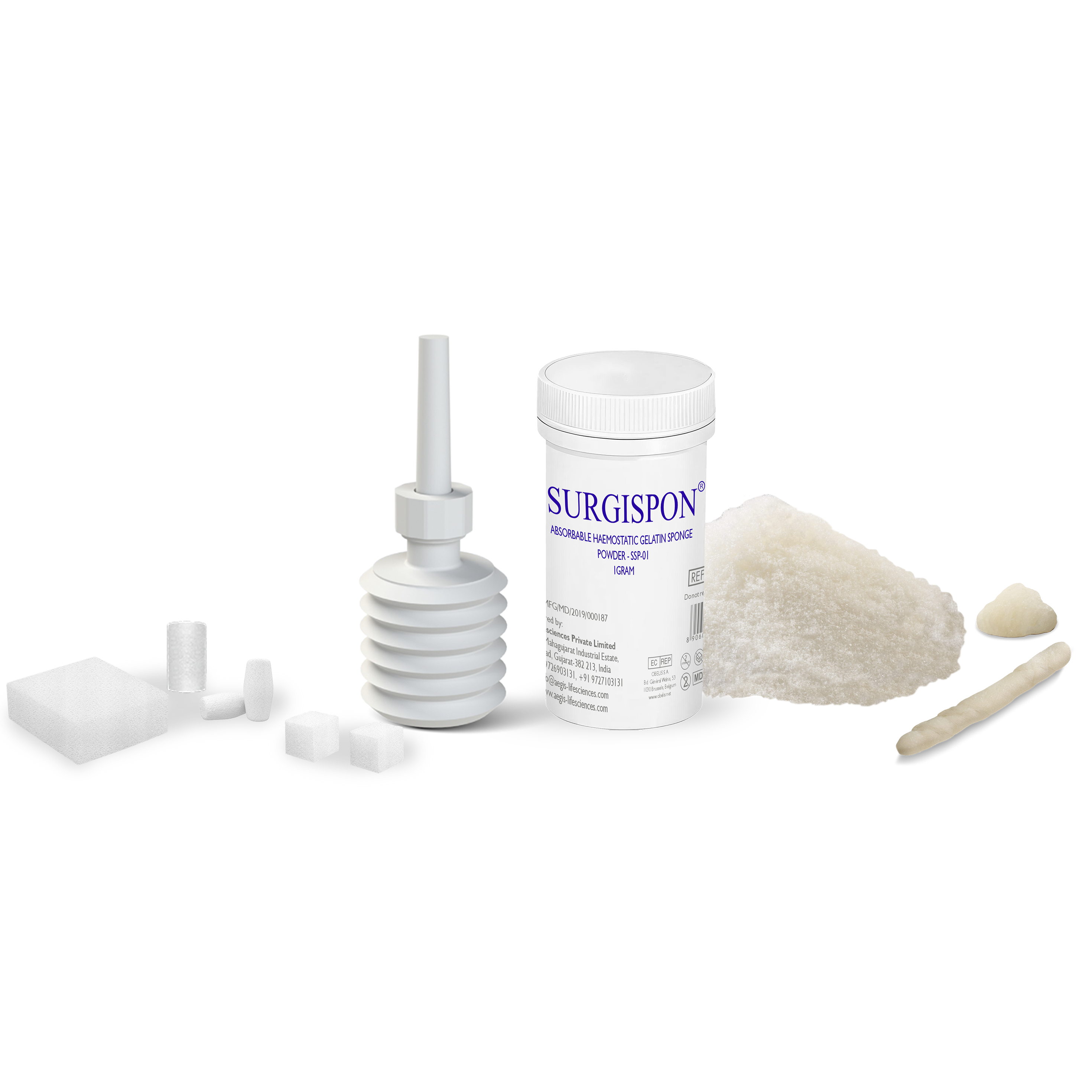 Dental Absorbable Gelatin Hemostatic/Haemostatic Sponge/Dental Sponge ...