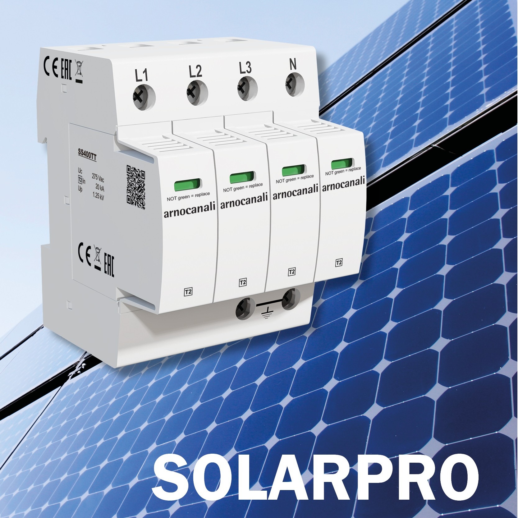 Surge arresters for photovoltaic systems