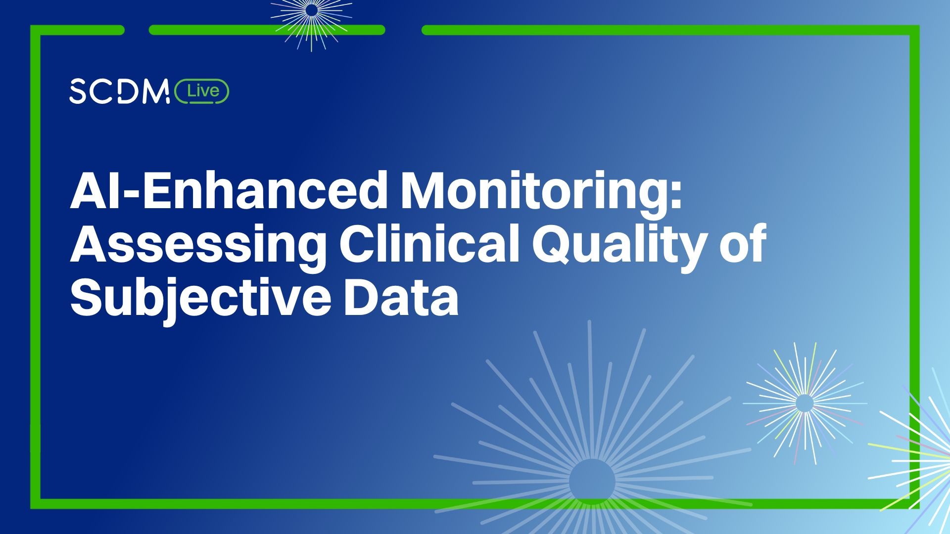 AI-Enhanced Monitoring: Assessing Clinical Quality of Subjective Data