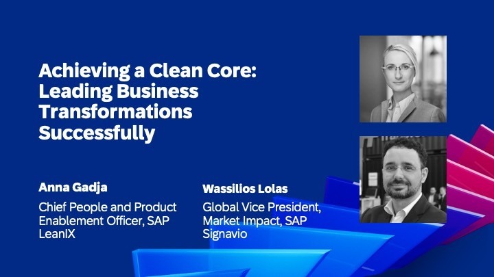 Achieving a Clean Core: Leading Business Transformations Successfully
