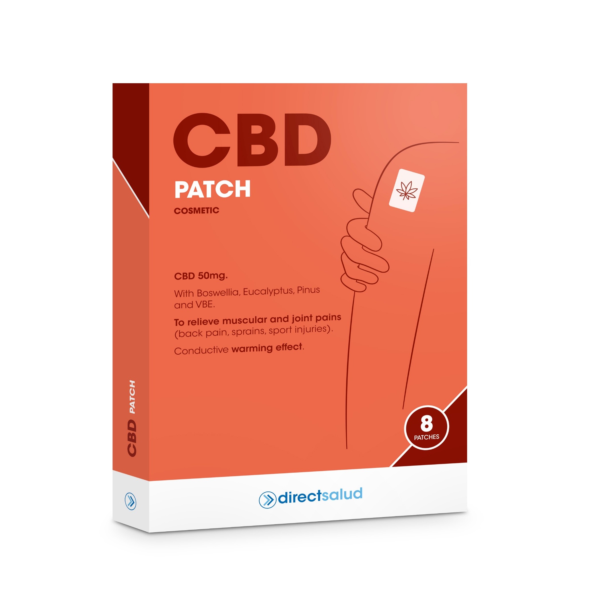 CBD PATCH with herbal compounds (for muscular and articular pain)