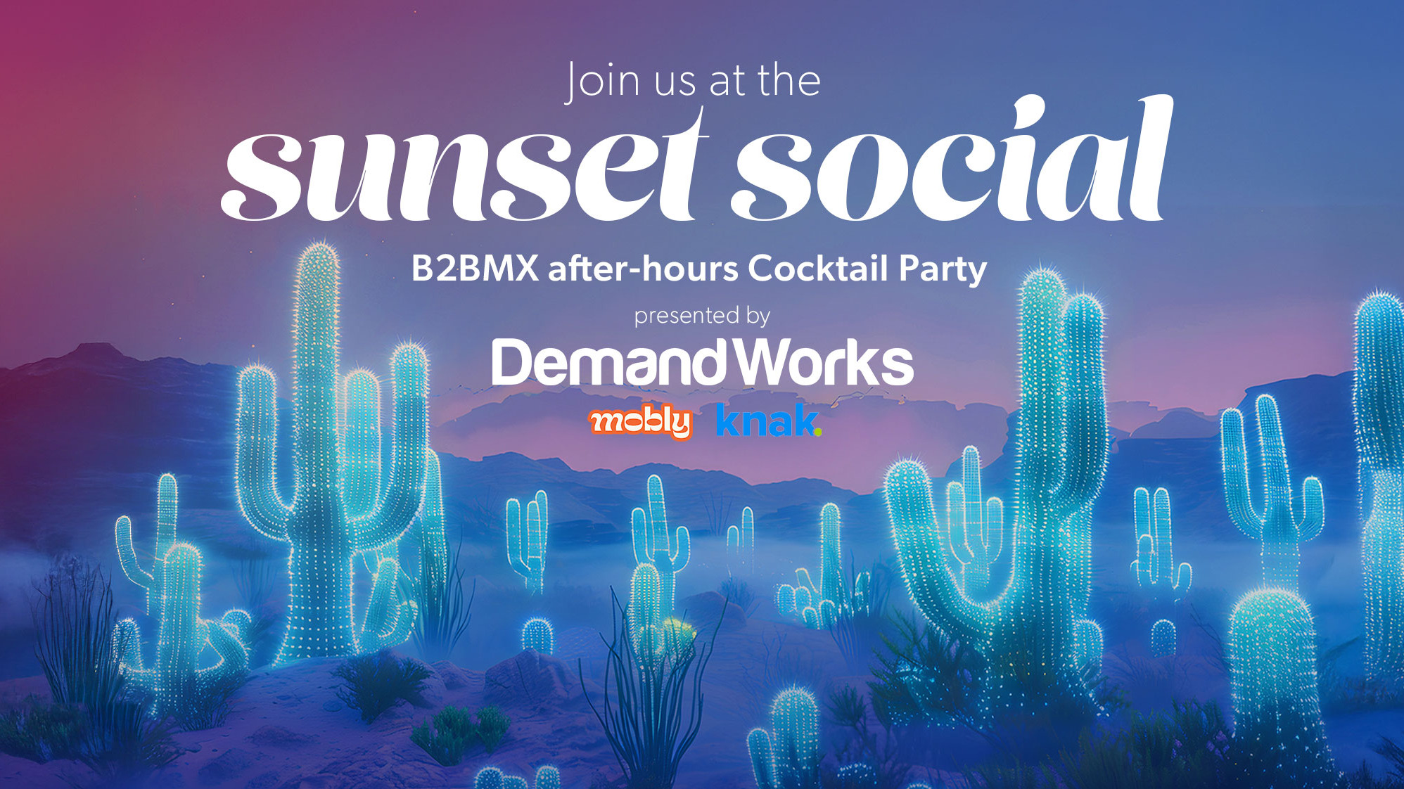 Sunset Social: after-hours Cocktail Party