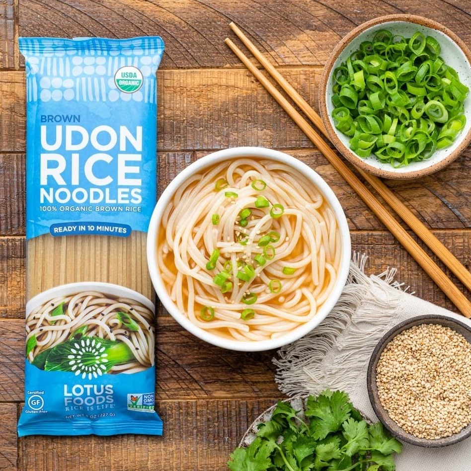 Lotus Foods Brings Premium, Gluten-Free, Organic Brown Udon Rice ...