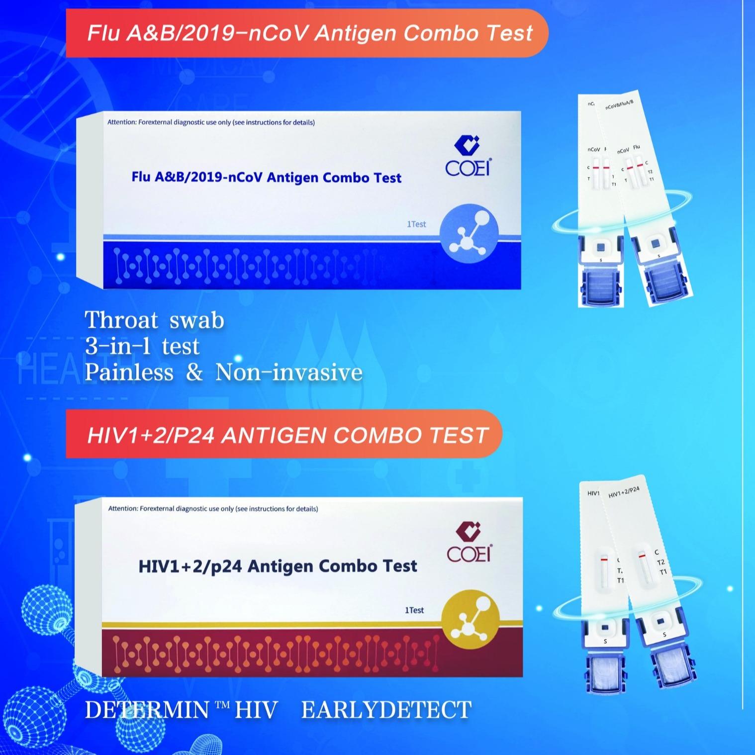 HIV1+2/p24 Antigen Combo Test
