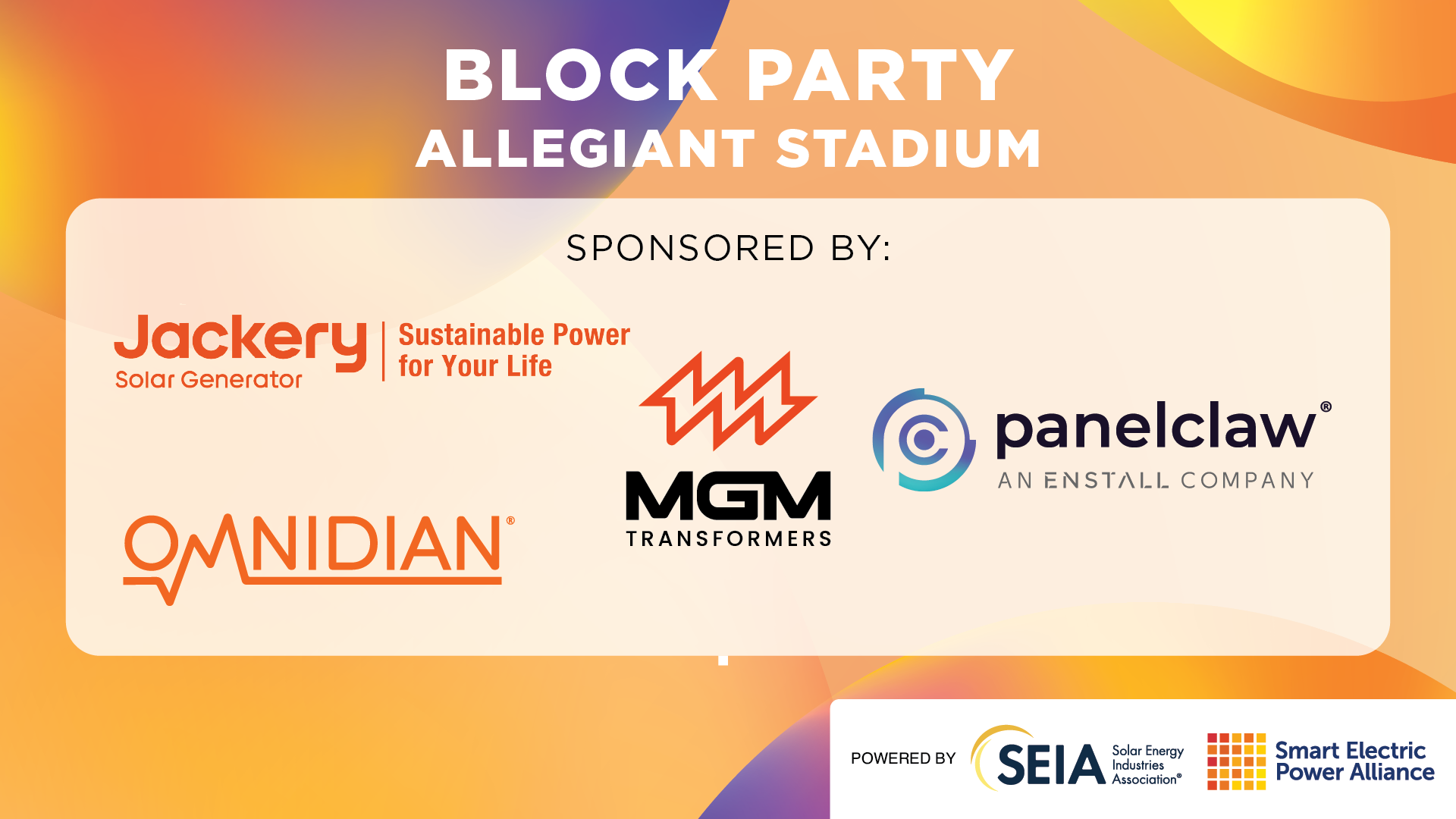 Block Party @ Allegiant Stadium