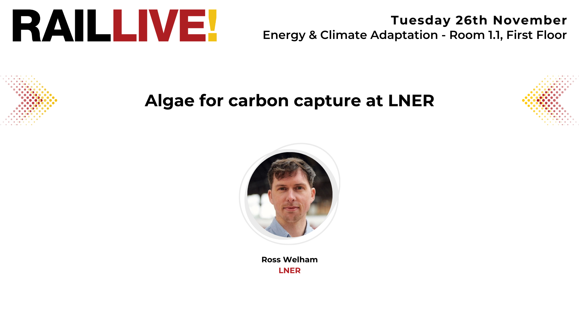 Algae for carbon capture at LNER