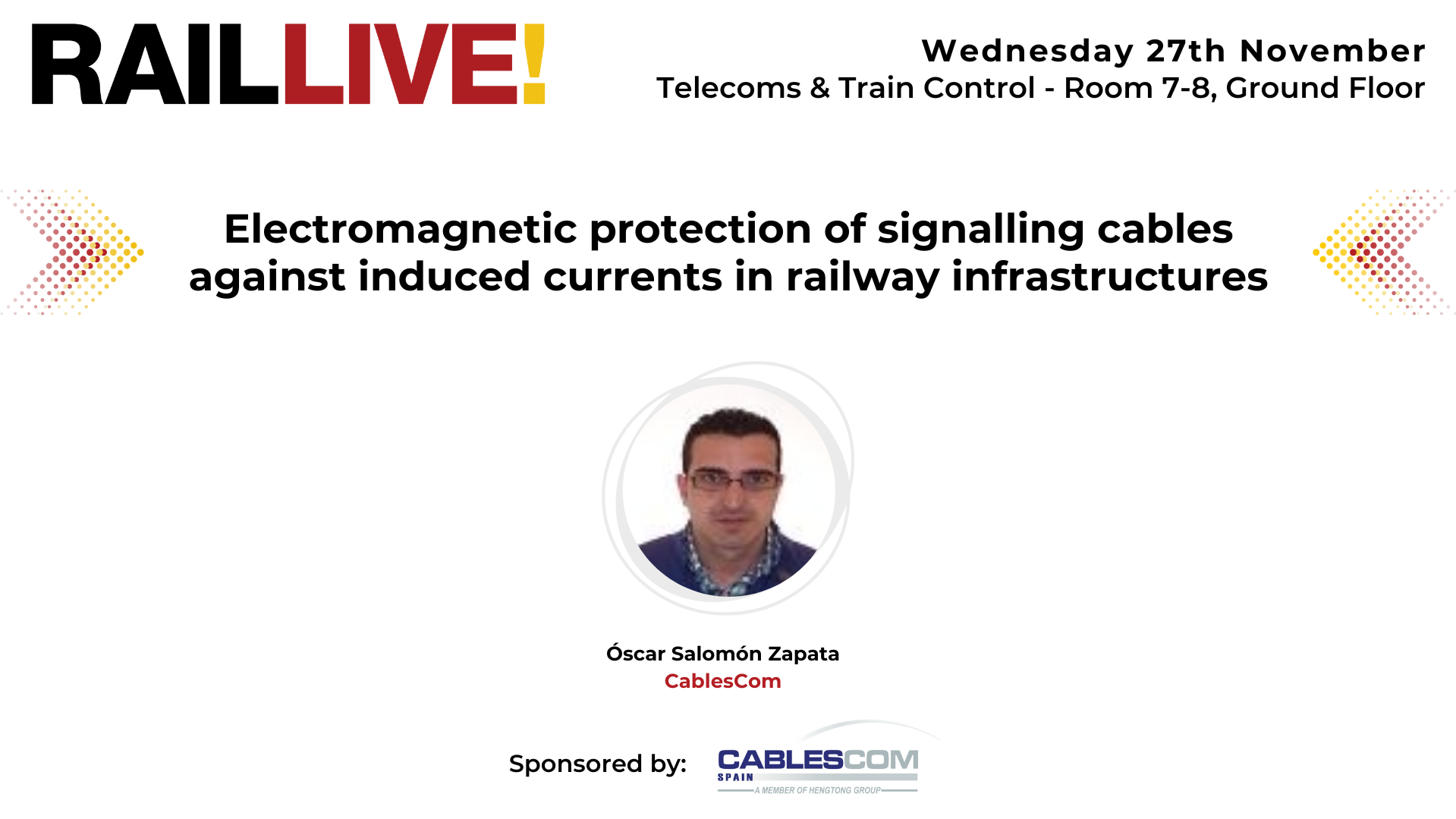 Electromagnetic protection of signalling cables against induced ...