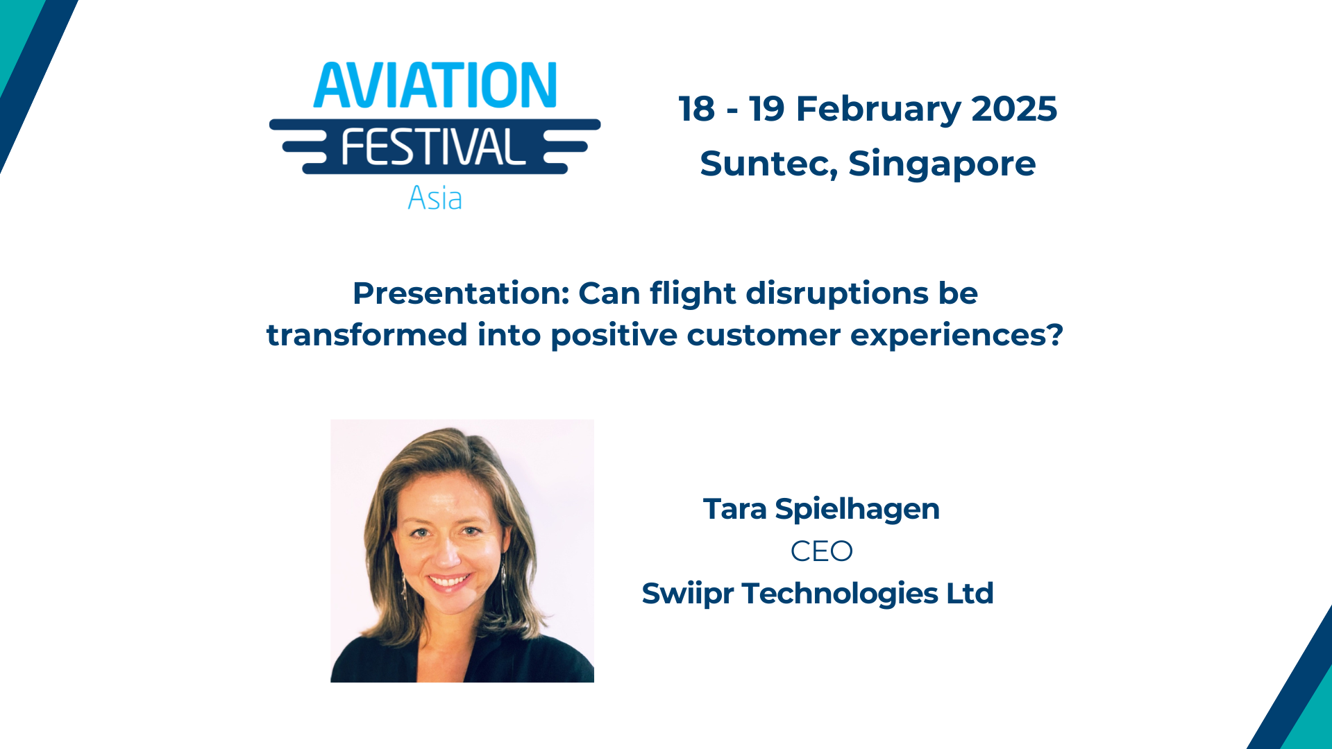 Presentation: Can flight disruptions be transformed into positive ...