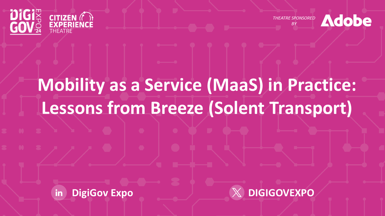 Mobility as a Service (MaaS) in Practice: Lessons from Breeze (Solent ...