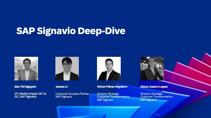 SAP Signavio Deep-Dive Part I: The Heart of Change: Building an ...