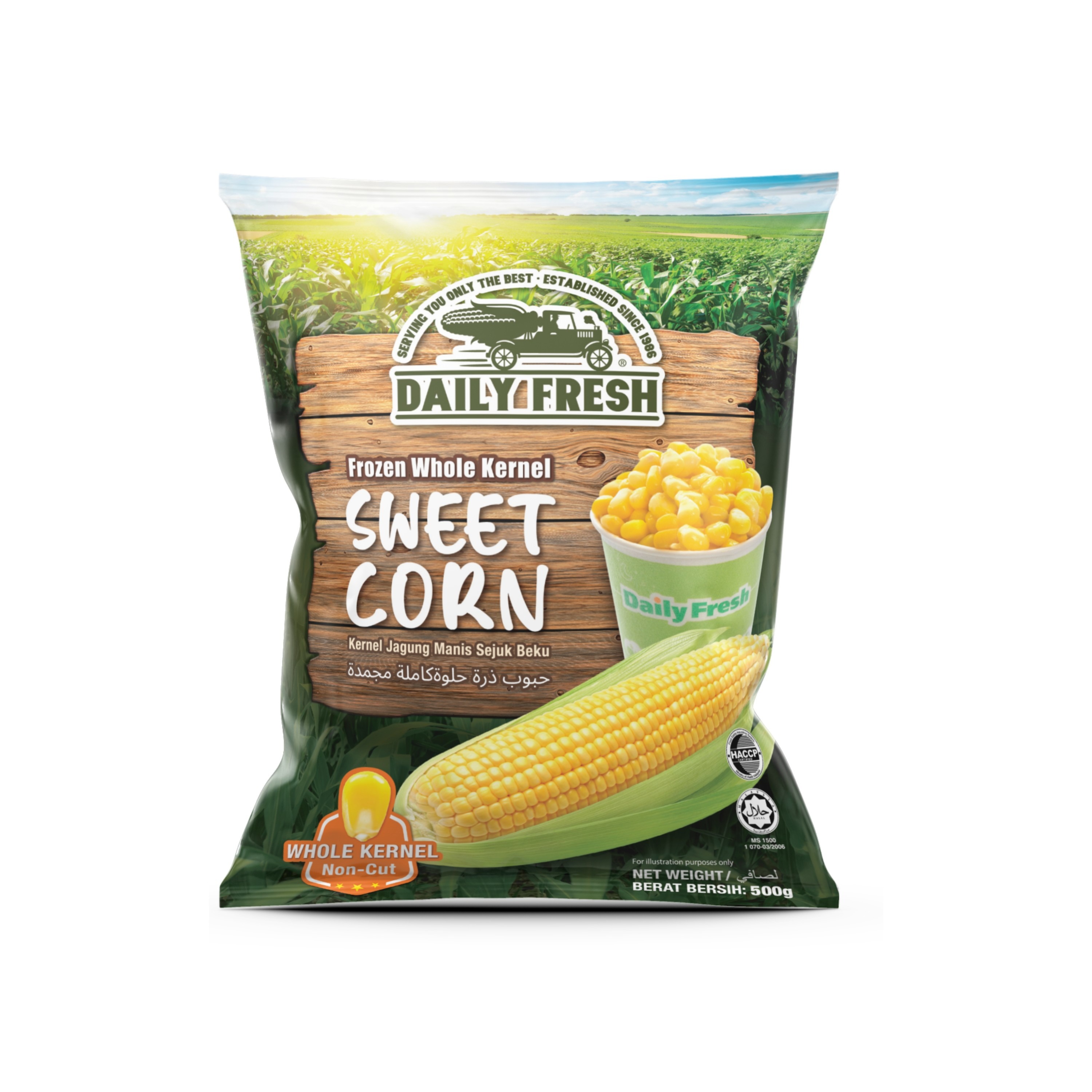 Daily Fresh Whole Kernel Sweet Corn 500g