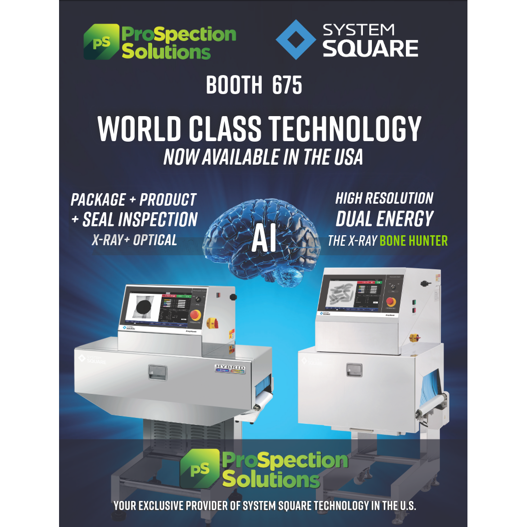 X-RAY + OPTICAL: PACKAGE, PRODUCT AND SEAL INSPECTION