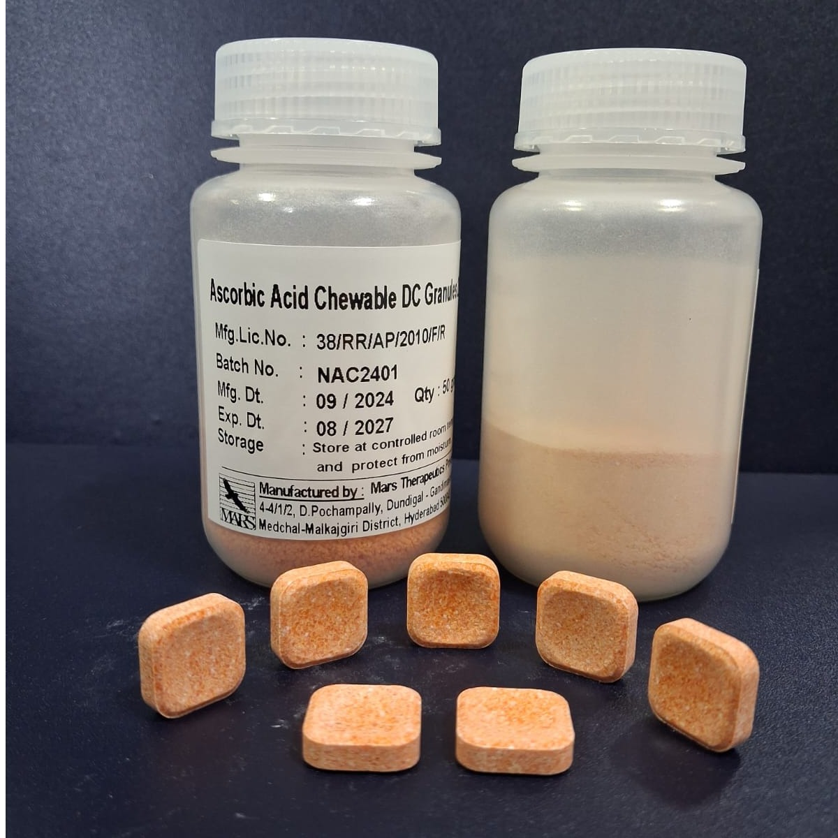 Ascorbic Acid Chewable DC Granules
