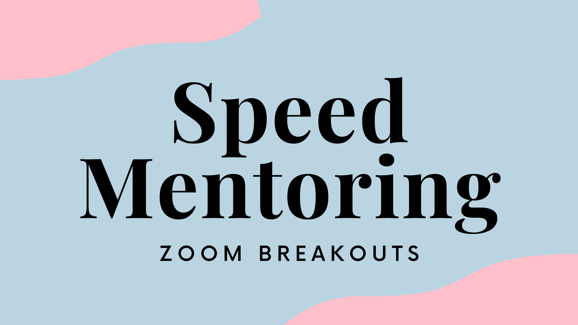 Speed Mentoring (Zoom)