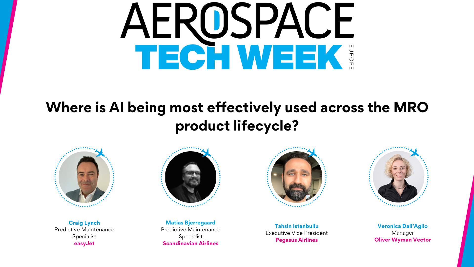 Panel: Where is AI being most effectively used across the MRO product ...