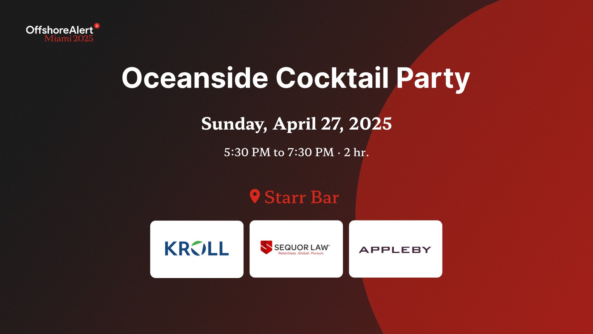 Oceanside Cocktail Party
