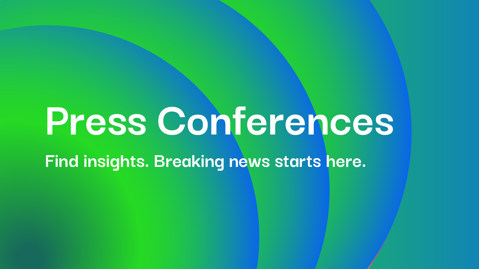 Press Conference: Leisure Development Partners