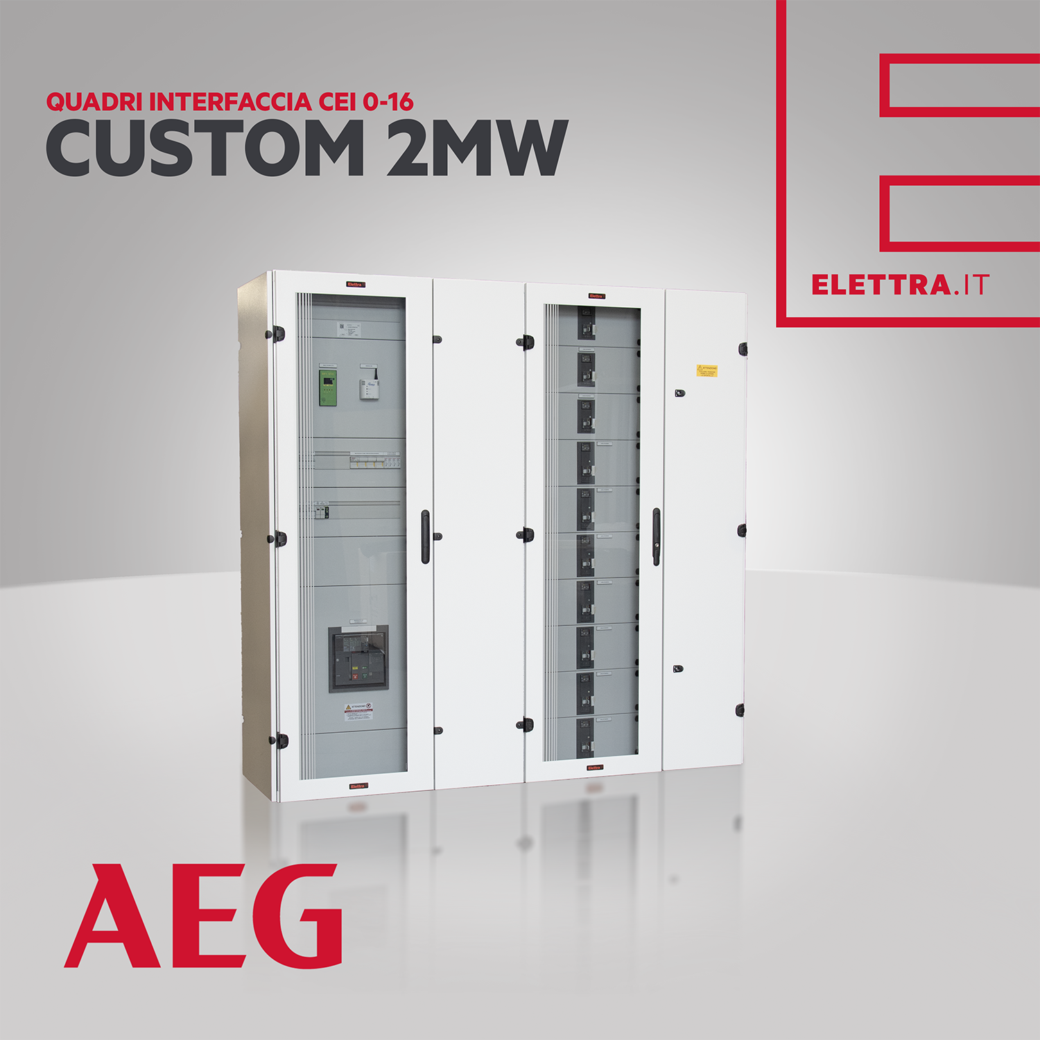 QUADRI DI INTERFACCIA CEI 0-21 E CEI 0-16 SU SPECIFICA