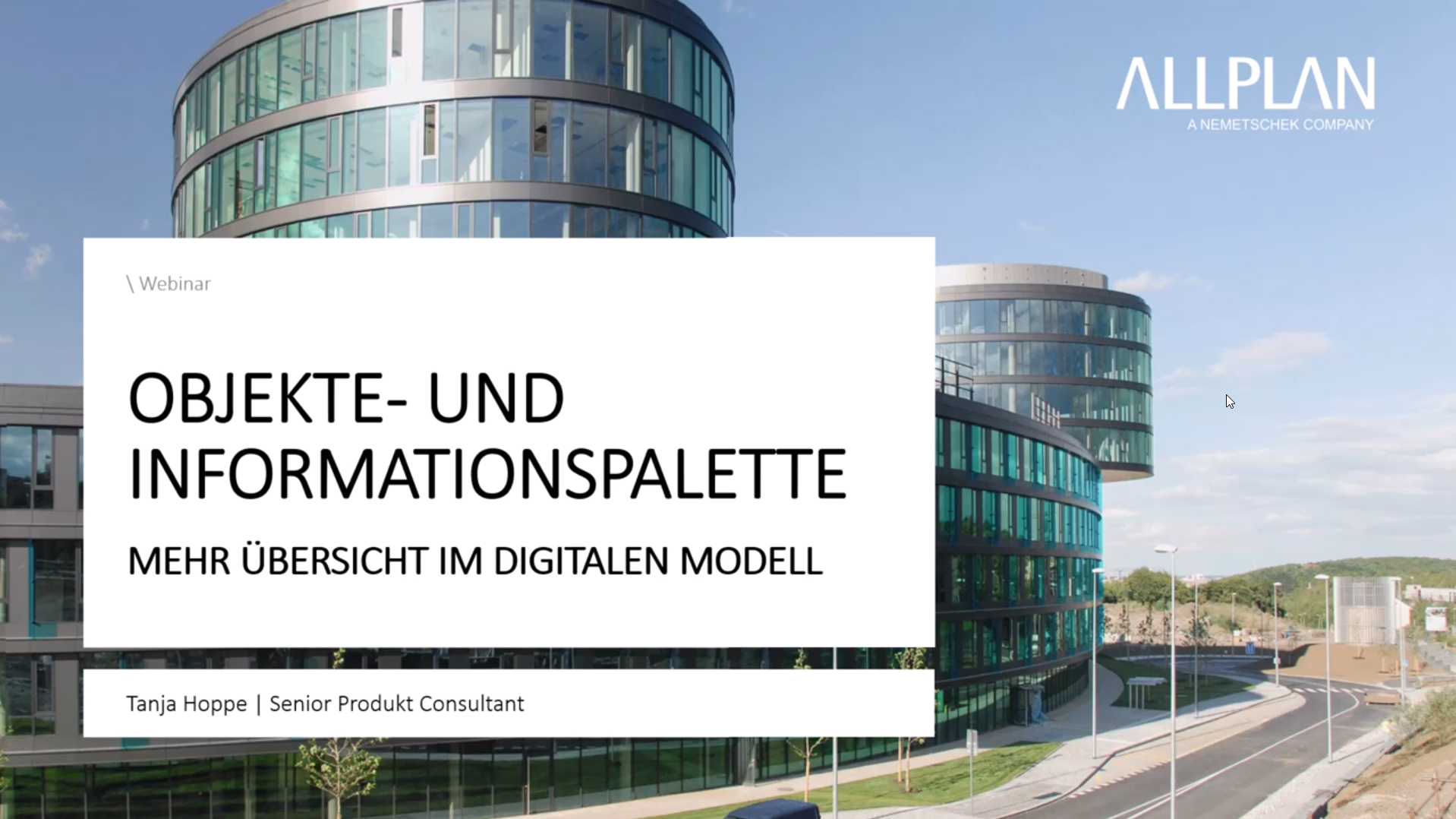 Optimally use the Object and Information Palette – More clarity in the ...