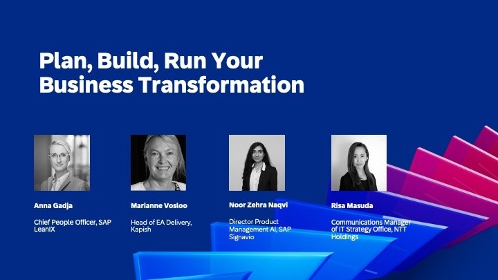 Plan, Build, Run Your Business Transformation