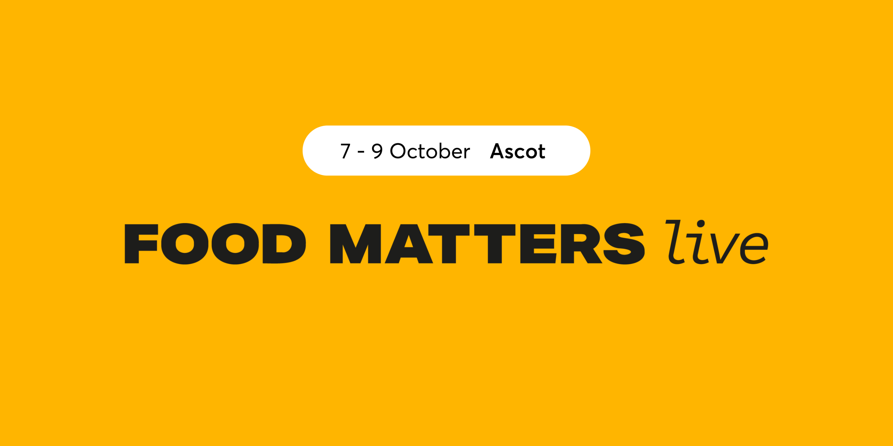 Food Matters Live