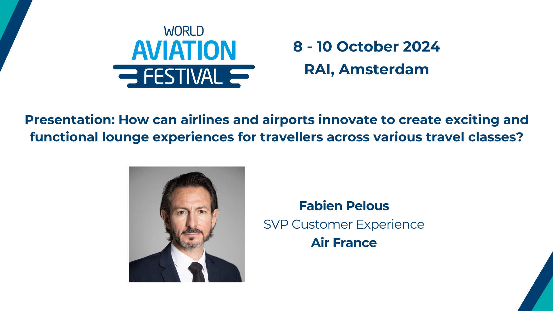 Presentation: How can airlines and airports innovate to create exciting ...