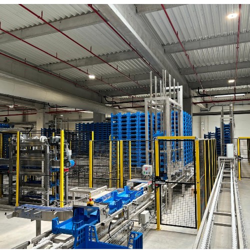 Convoyage produits (bacs,cartons,barquette,palbox)