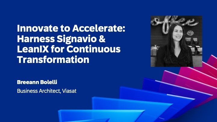 Innovate to Accelerate: Harness Signavio & LeanIX for Continuous Transformation