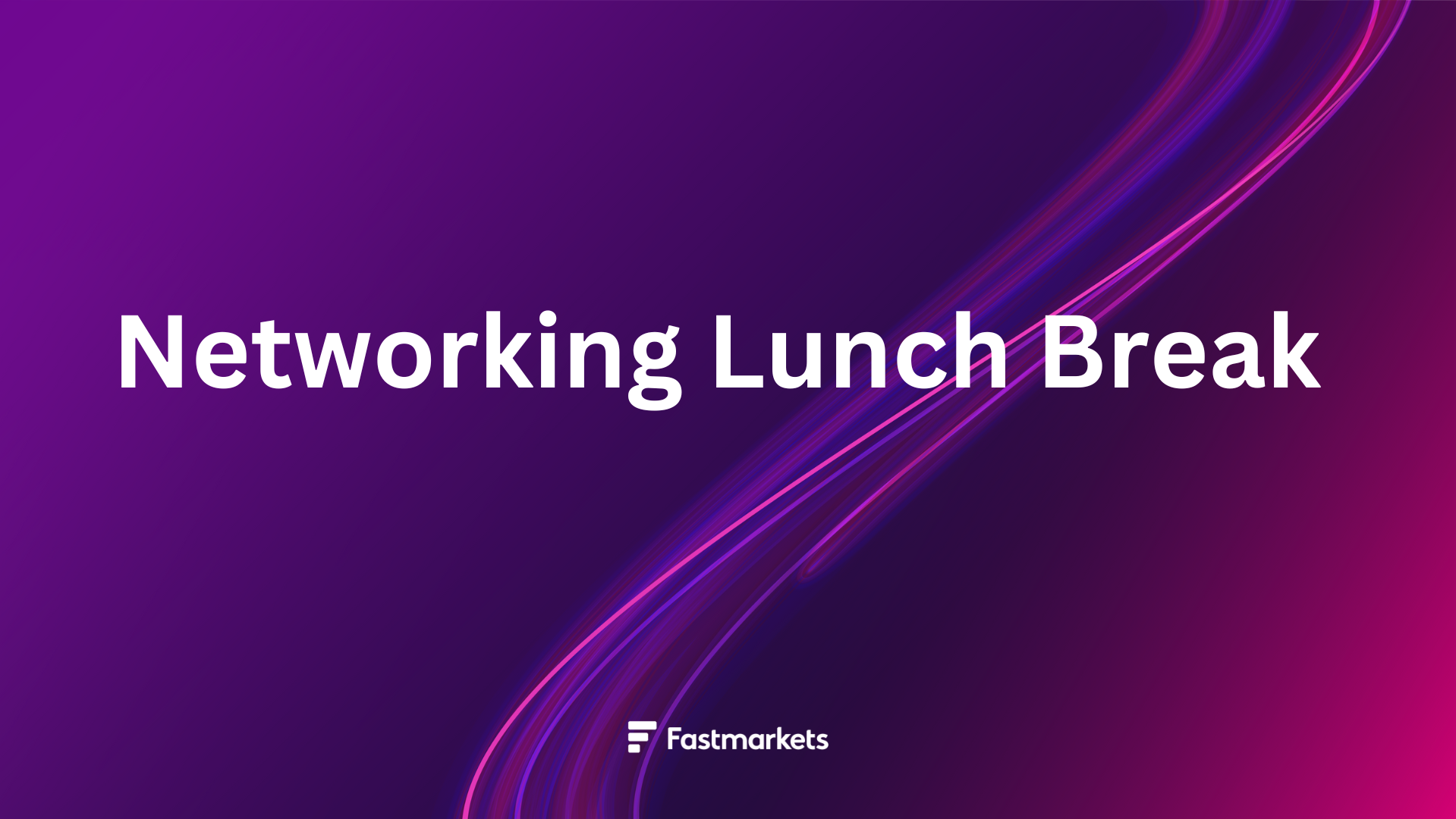 Networking Lunch Break