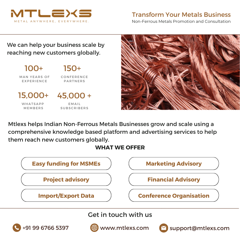 MTLEXS - your expert Non-ferrous metals advisor