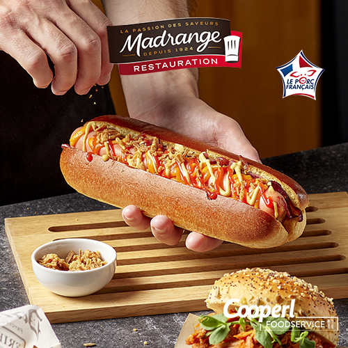 Saucisse de Francfort spéciale Hot Dog - 12x80g - Madrange Restauration