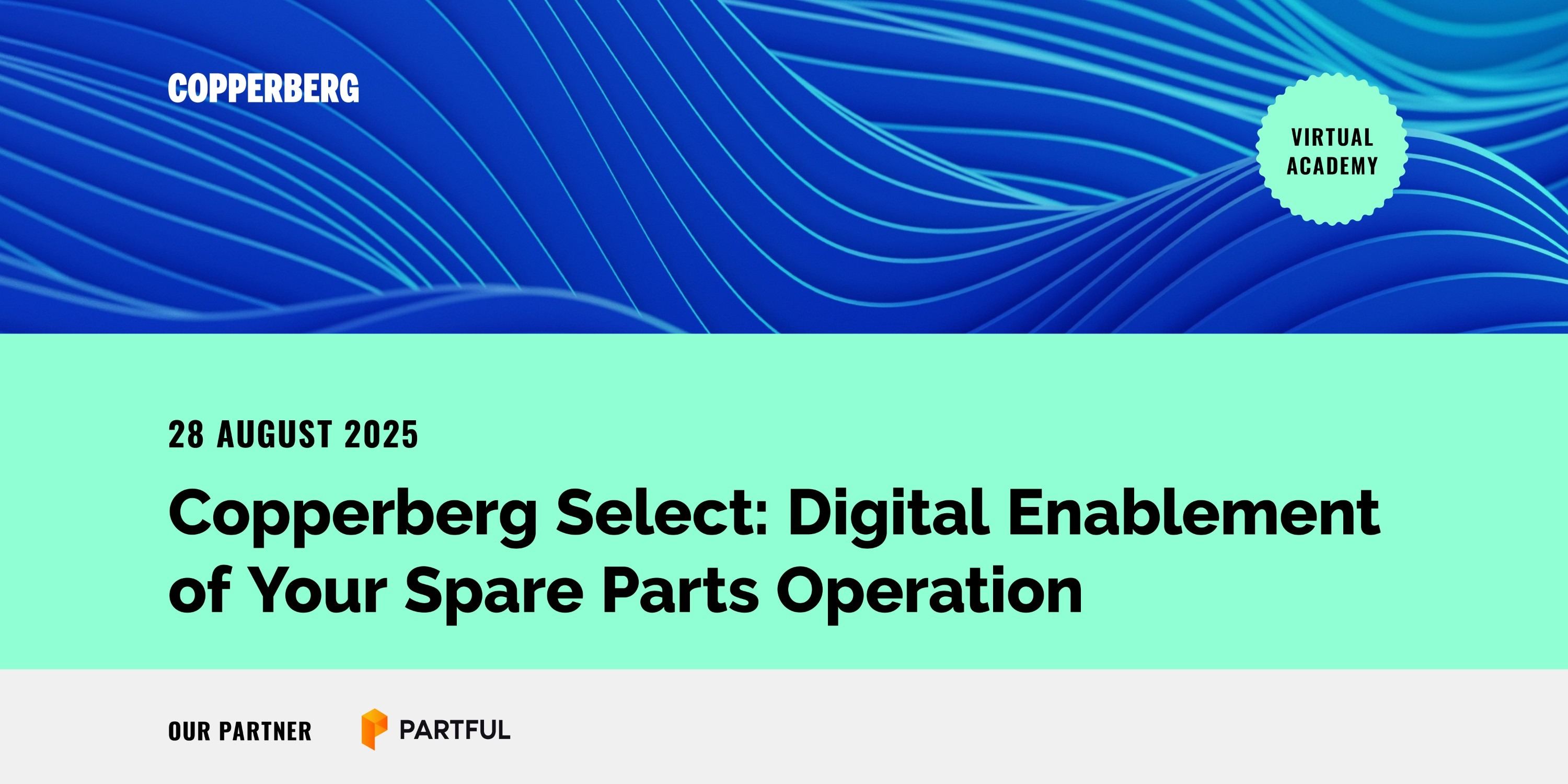 Copperberg Select: Digital Enablement of Your Spare Parts Operation ...