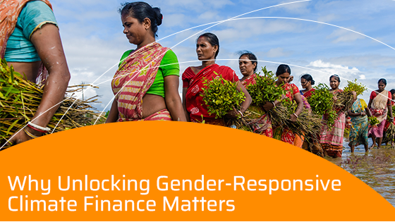 Why Unlocking Gender-Responsive Climate Finance Matters