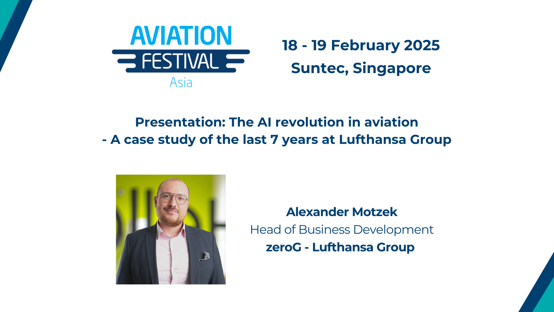 Presentation: The AI revolution in aviation - A case study of the last 7 years at Lufthansa Group
