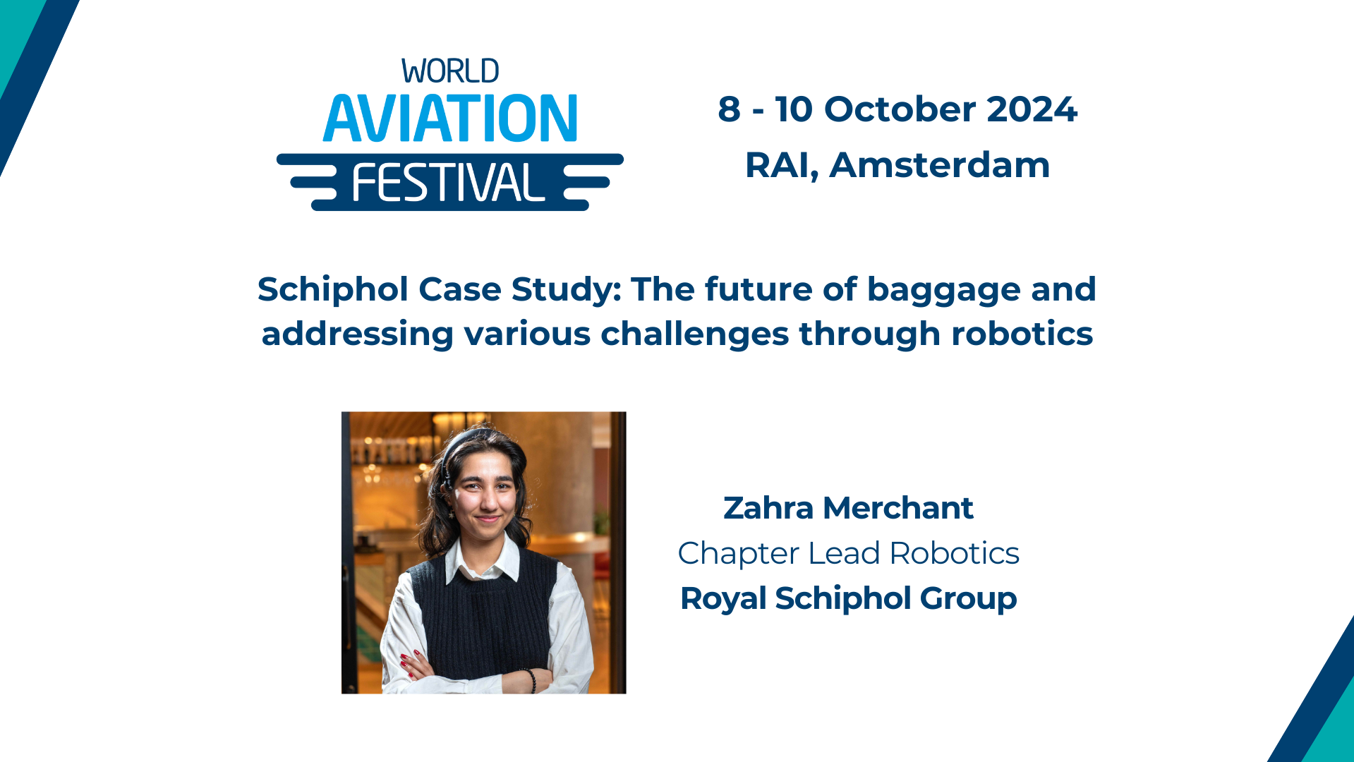 Schiphol Case Study: The future of baggage and addressing various ...