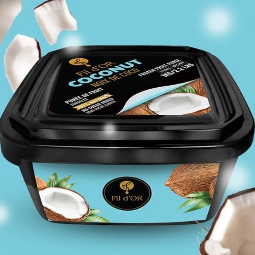 Coconut puree 10% sugar added Fil d'Or