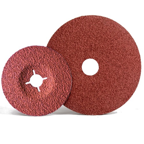 Ceramic fiber disc
