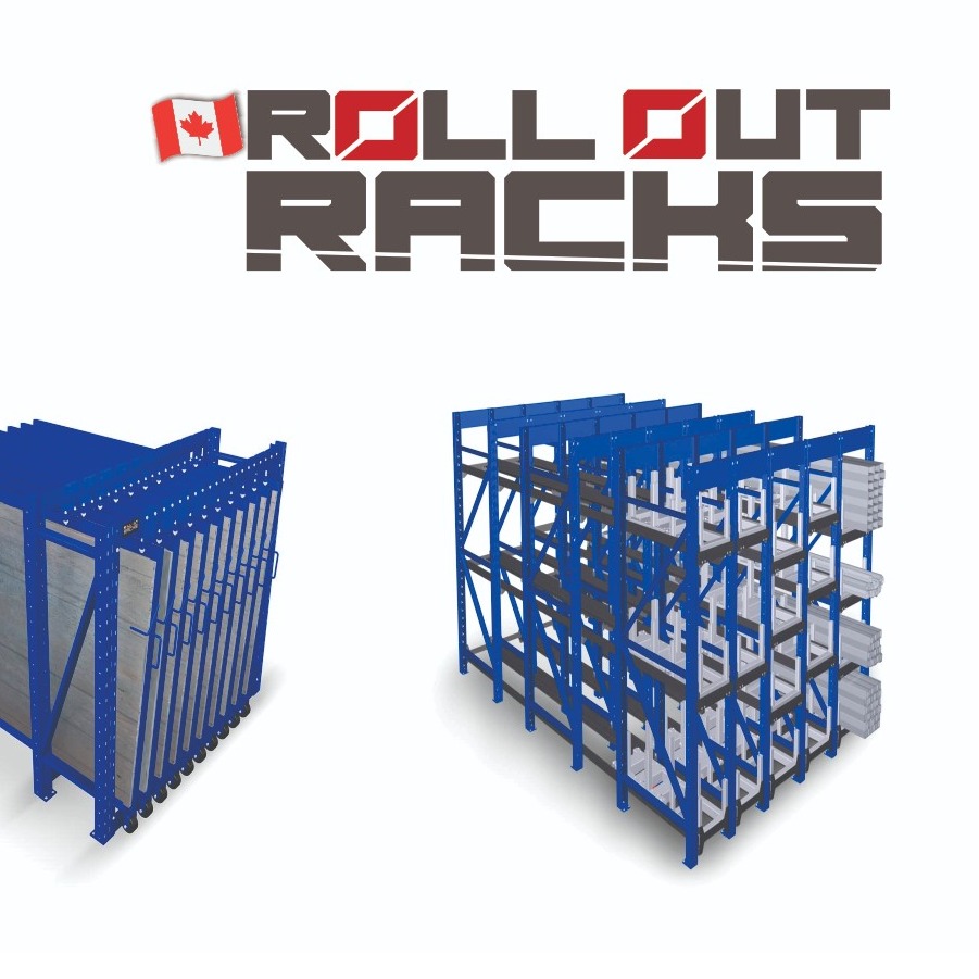 ALMACENAMIENTO RECTRACTIL ROLLOUT RACKS