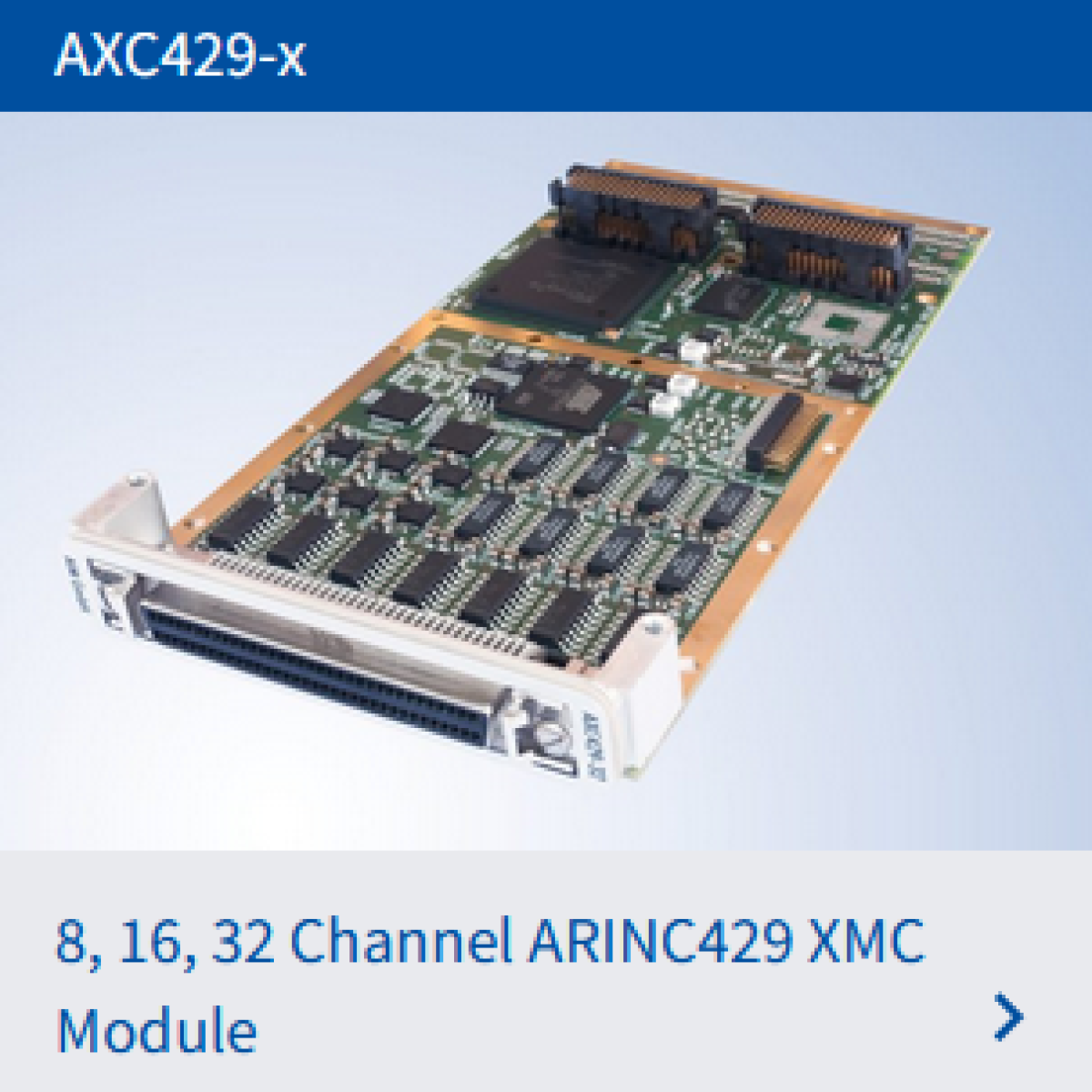 ARINC429 Module: AXC429-x