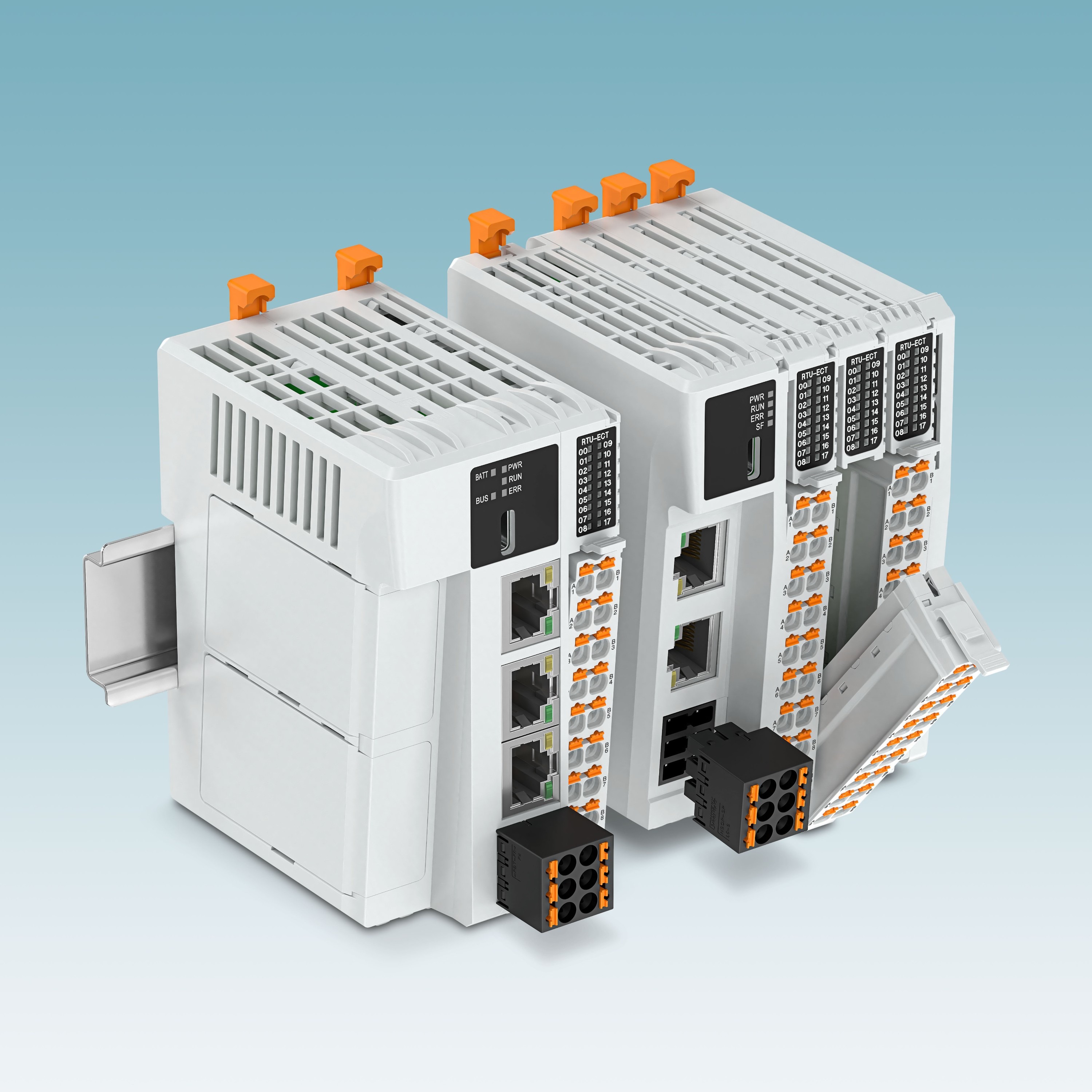 Behuizingssysteem ME-IO Slim voor compacte besturingen