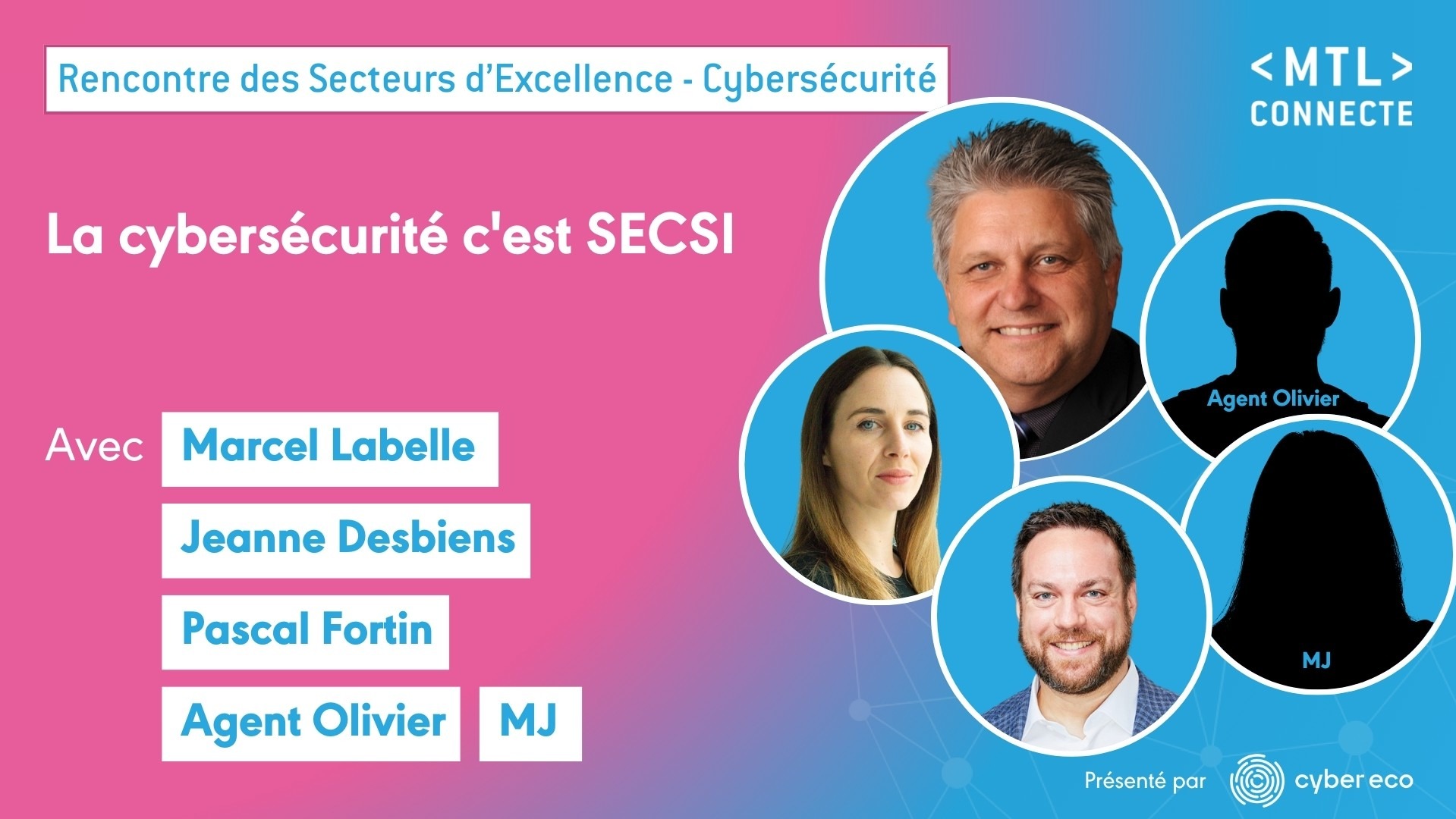 Meetings of Excellence Sectors • Cybersecurity is SECSI