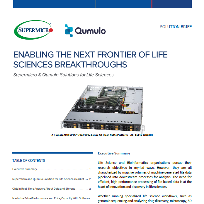 Enabling The Next Frontier Of Life Sciences Breakthroughs