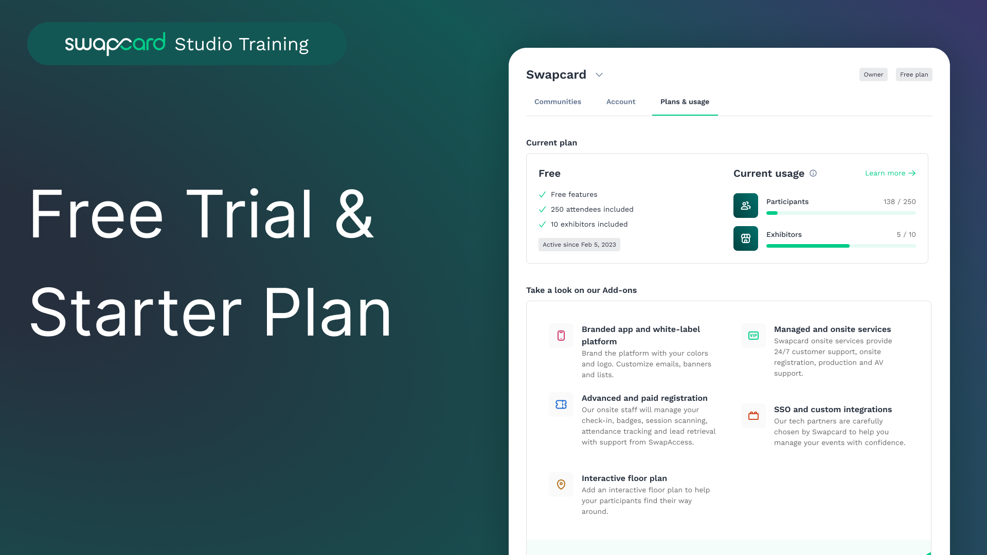 Free Trial & Starter Plan