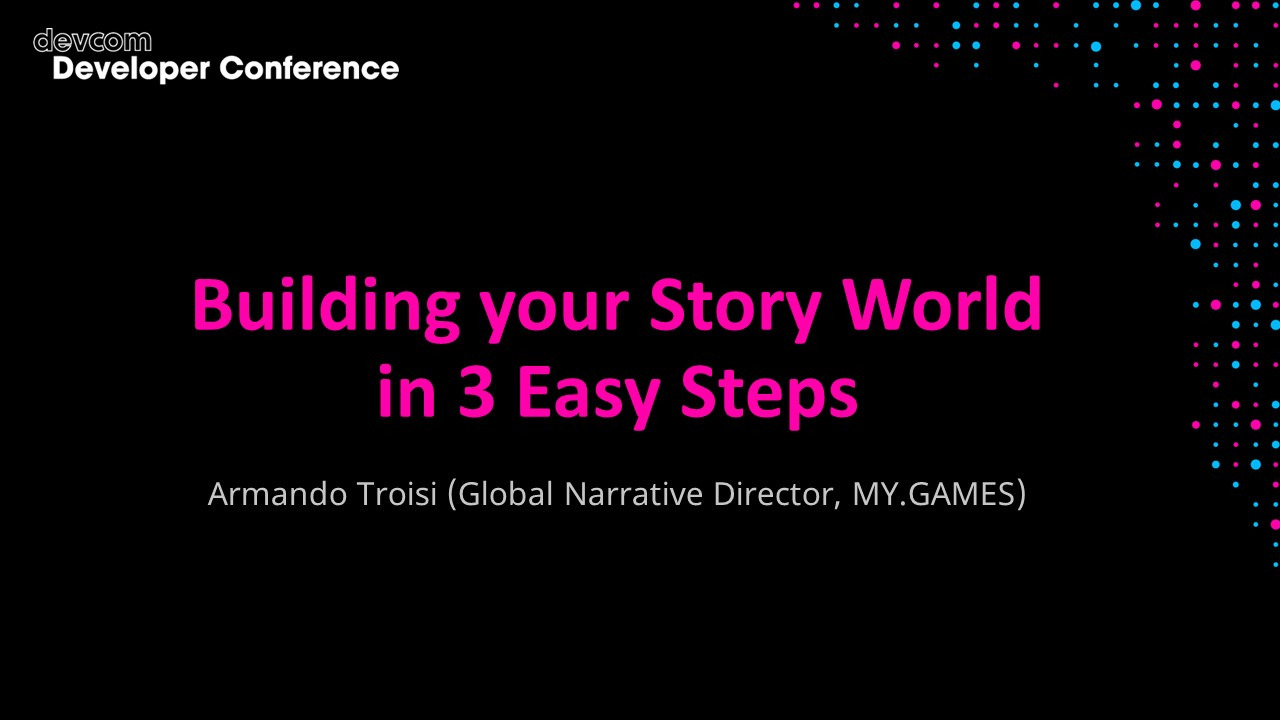Building your Story World in 3 Easy Steps