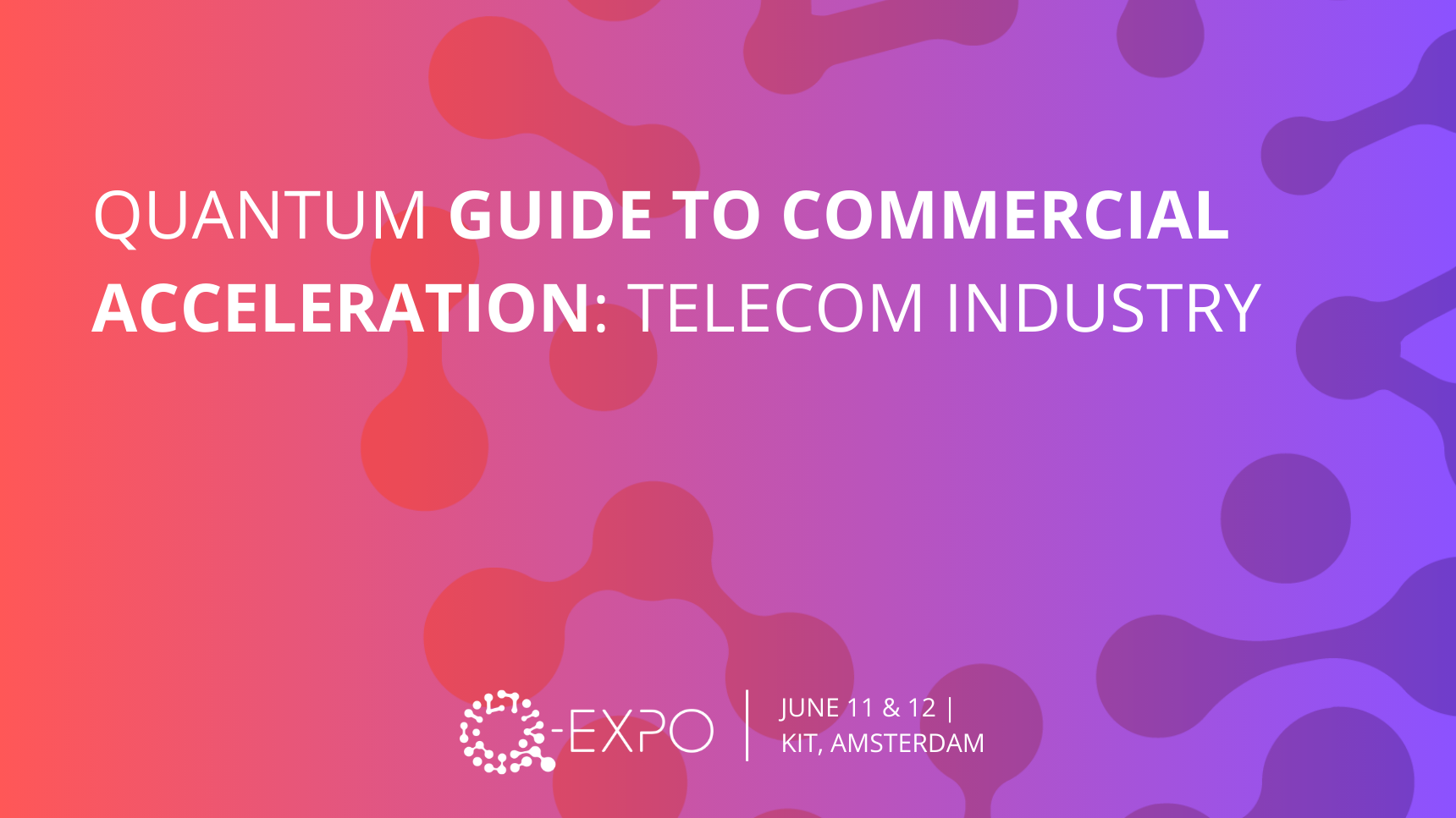Quantum guide to commercial acceleration: Telecom Industry