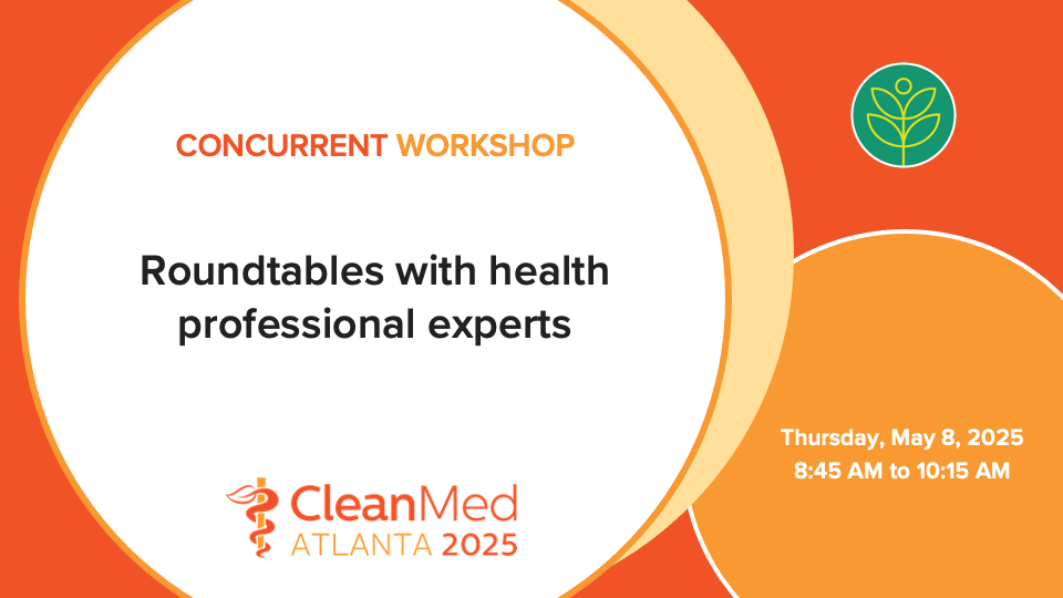 Workshop: Roundtables with health professional experts